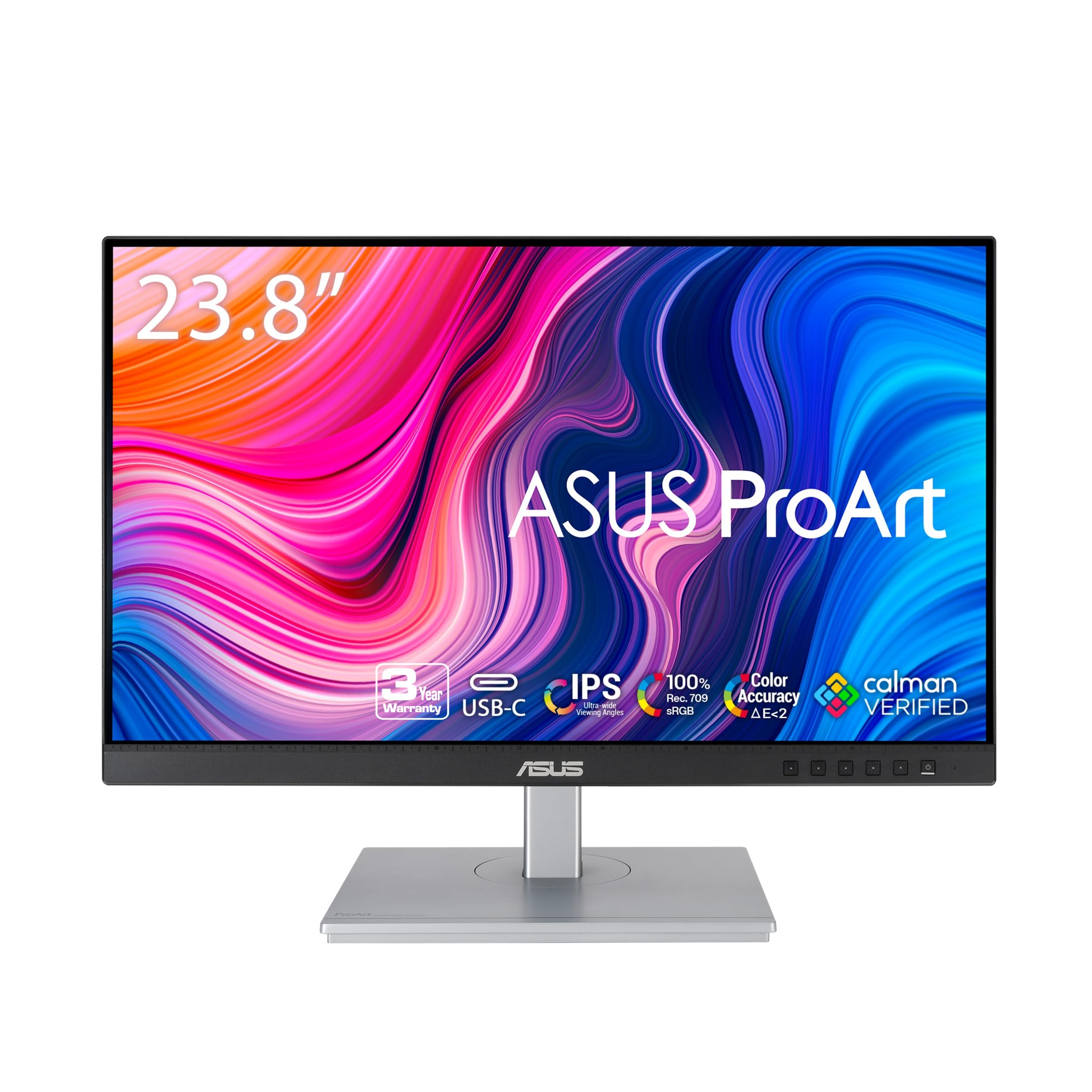 23.8" Asus ProArt Display USB-C Monitor (100% sRGB, 100% Rec. 709) $119 ...