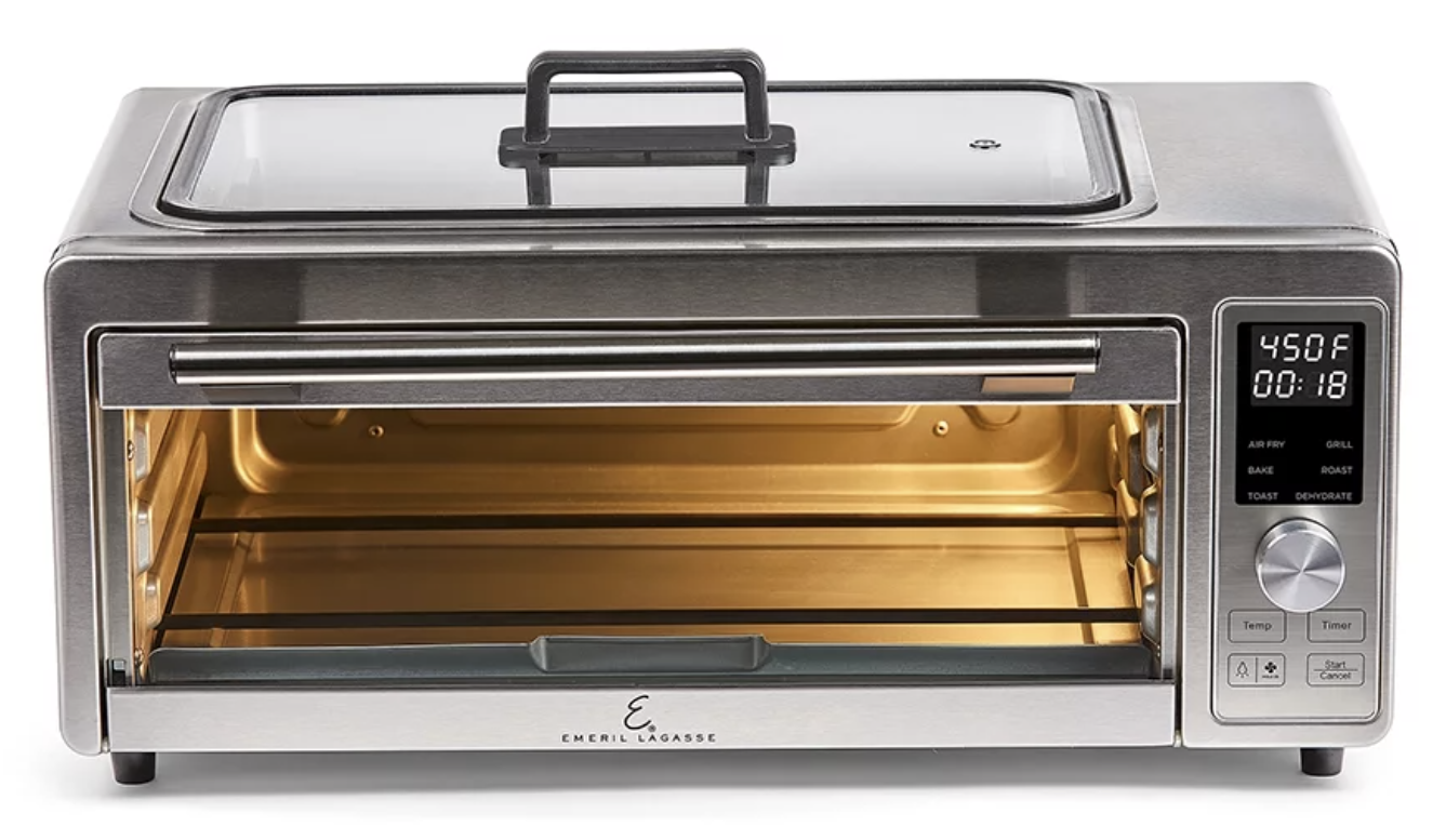 Emeril Power Grill 360 Plus (6-in-1 Smokeless Grill and Air Fry Toaster ...
