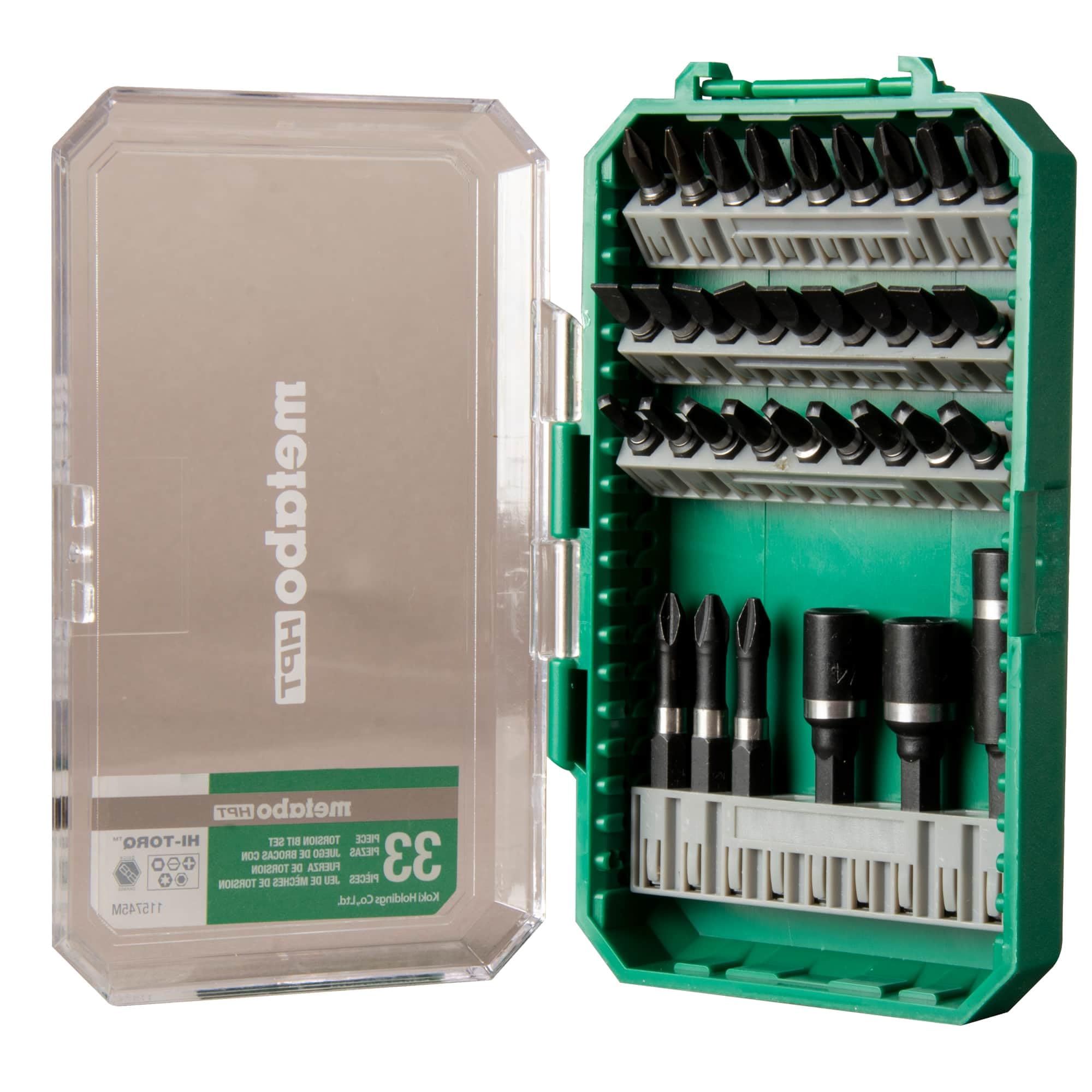 33 Piece Metabo Hpt Impact Driver Bit Set 6 80 Free Shipping W