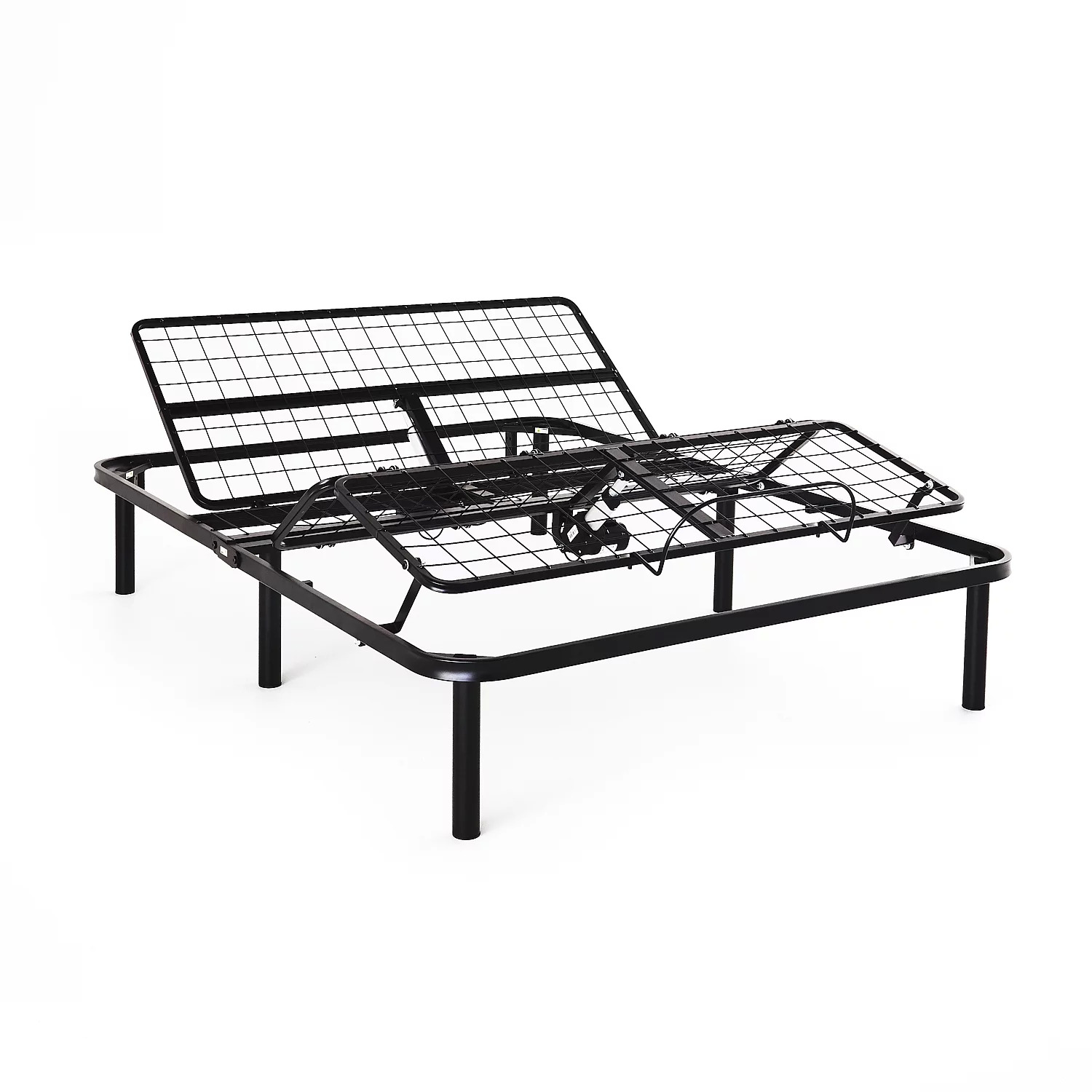 Lucid Basic Remote Controlled Steel Adjustable Bed Base (Queen) $145 ...