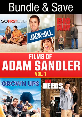 (5)FILMS OF ADAM SANDLER VOL. 1 or Vol 2 [HDX Digital Bundle] $20@ Vudu ...