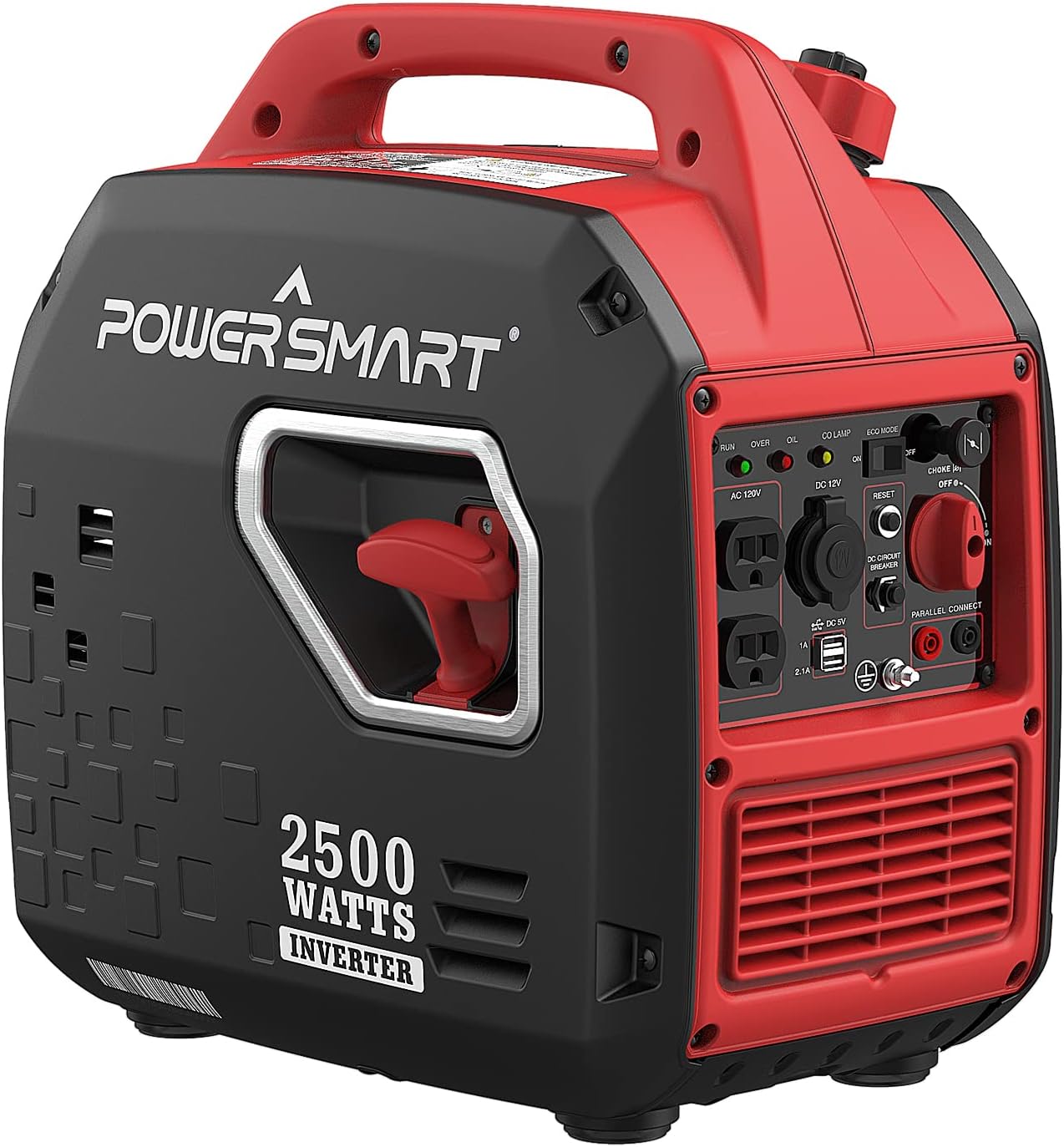PowerSmart 2500-Watt Portable Generator Gas Powered, Super Quiet ...