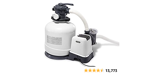INTEX 26651EG SX3000 Krystal Clear Sand Filter Pump for Above Ground ...