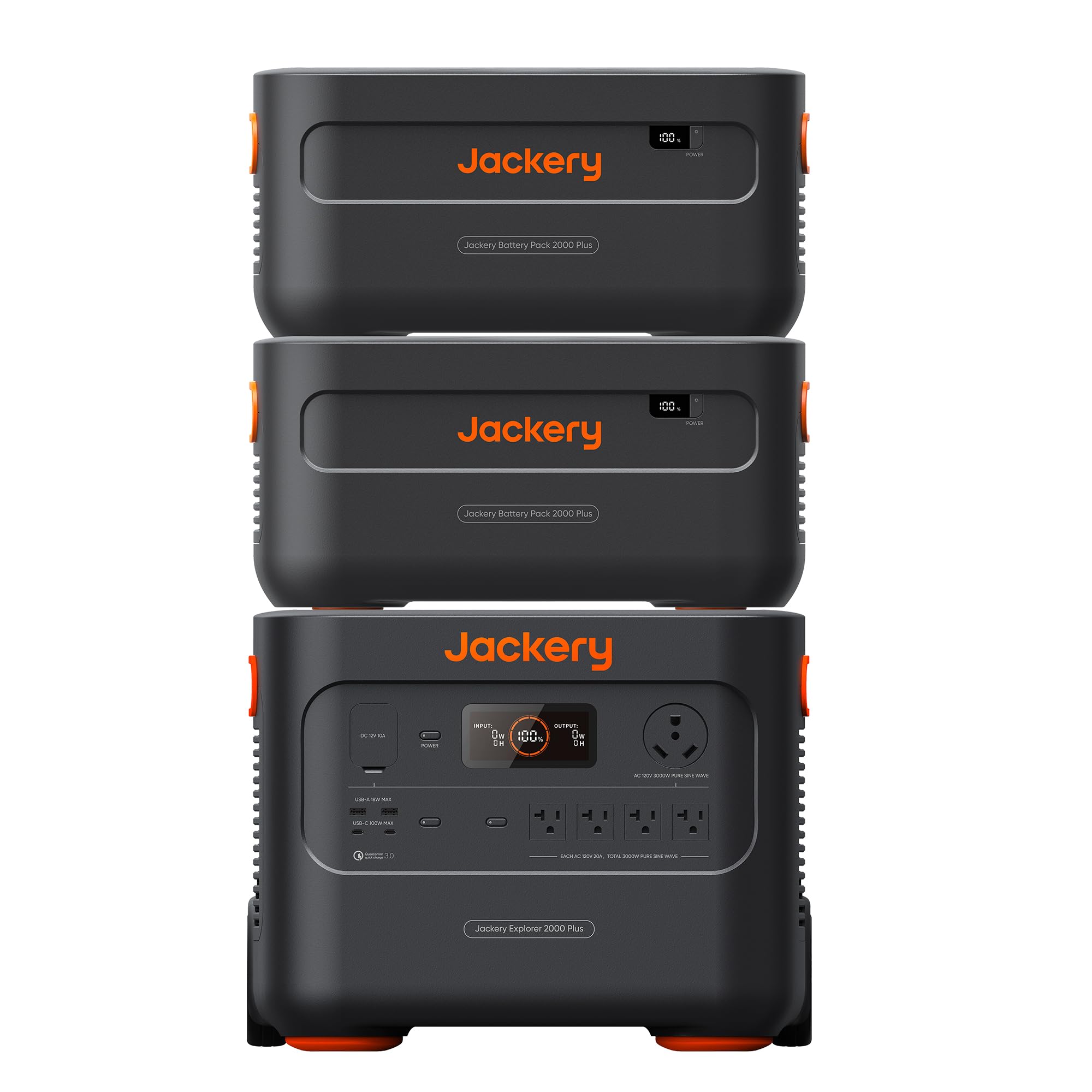 Jackery Explorer Kit 6000, Explorer 2000 Plus and 2X E2000 Battery ...