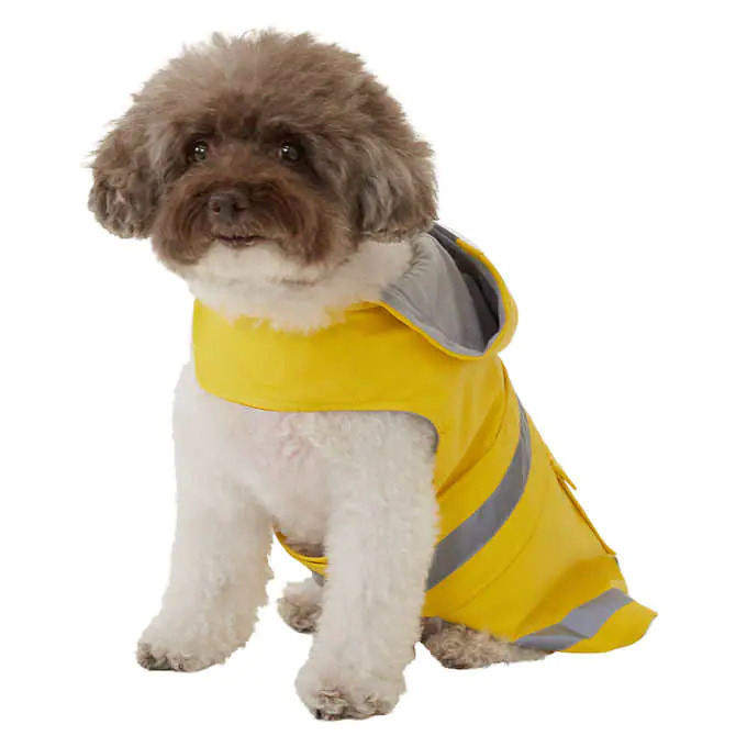 Eddie Bauer Pet Rain Coat $9. Reg $15. F/S from Costco.