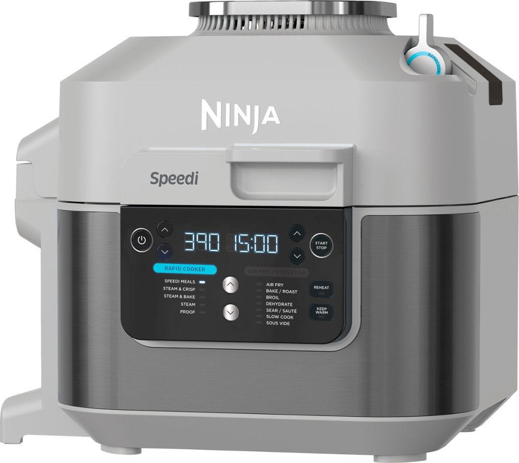 Ninja - Speedi Rapid Cooker & Air Fryer, 6-QT Capacity, 12-in-1 ...