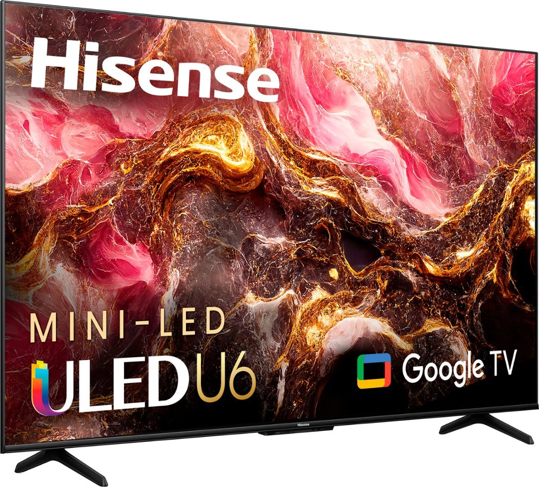 Hisense 65" U6K Series (2023) 4K Mini-LED ULED Google TV @ Best Buy $649.99
