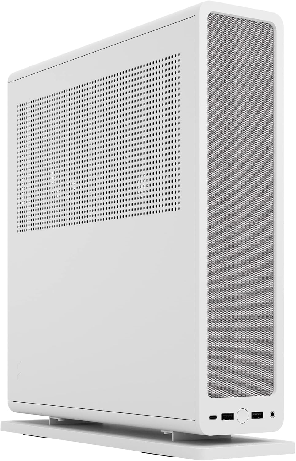 Fractal Design Ridge Mini-ITX Small Form Factor Computer Case (White)