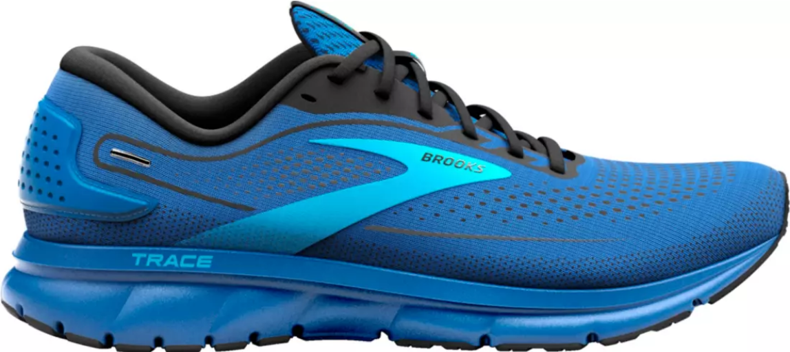 Brooks Men's Trace 2 Running Shoes (Blue/Black)