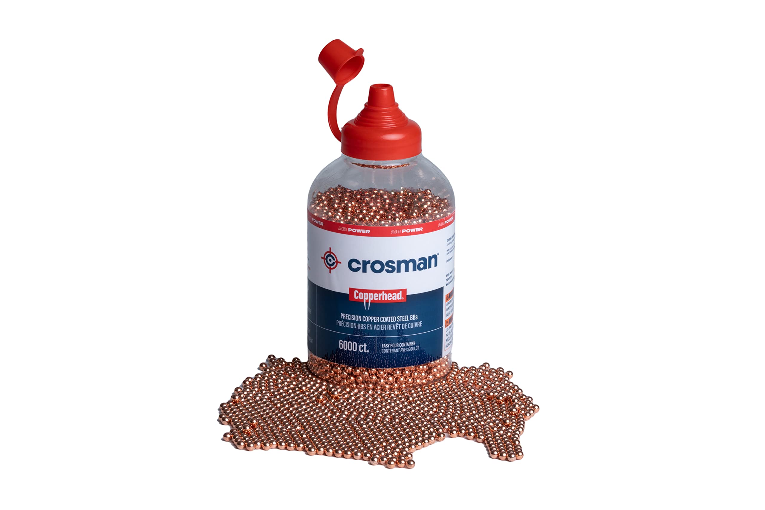 Crosman Copperhead 4.5mm Copper-Coated BBs (6000-count) $9.49