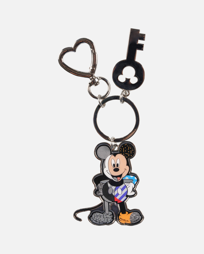 Disney Movie Insiders Britto Mickey Mouse or Minnie Mouse Keychain