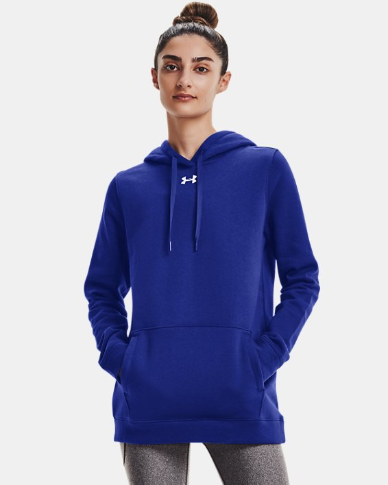 Womens Ua Hustle Fleece Hoodie Under Armour 1999