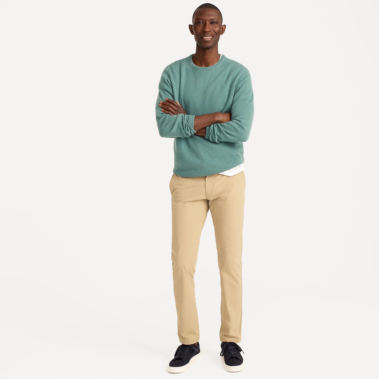 J.Crew 484 Slim-fit tech pant, $39.20