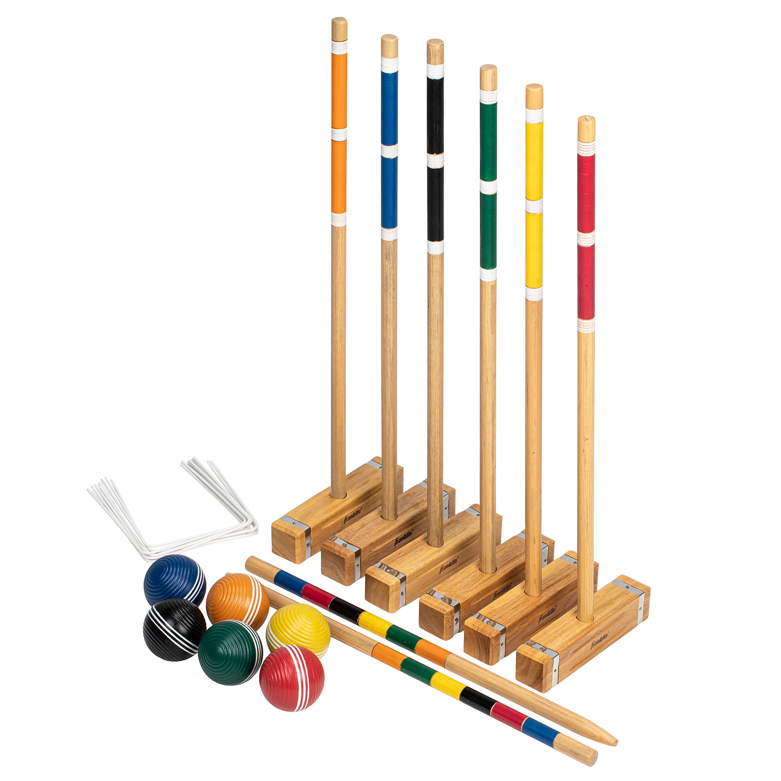 24-Pc Franklin Sports Classic Vintage Style Croquet Set $32.65 + Free ...