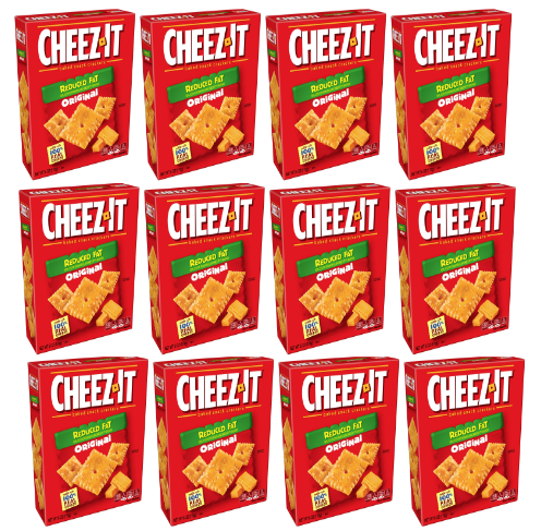 12-Count 6-Oz Cheez-It Cheese Crackers (Reduced Fat) $15.25 ($1.27 Ea ...