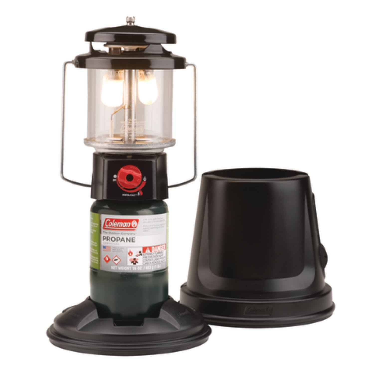 Coleman QuickPack Deluxe+ 1000 Lumens Propane Lantern w/ Carry Case $24 ...