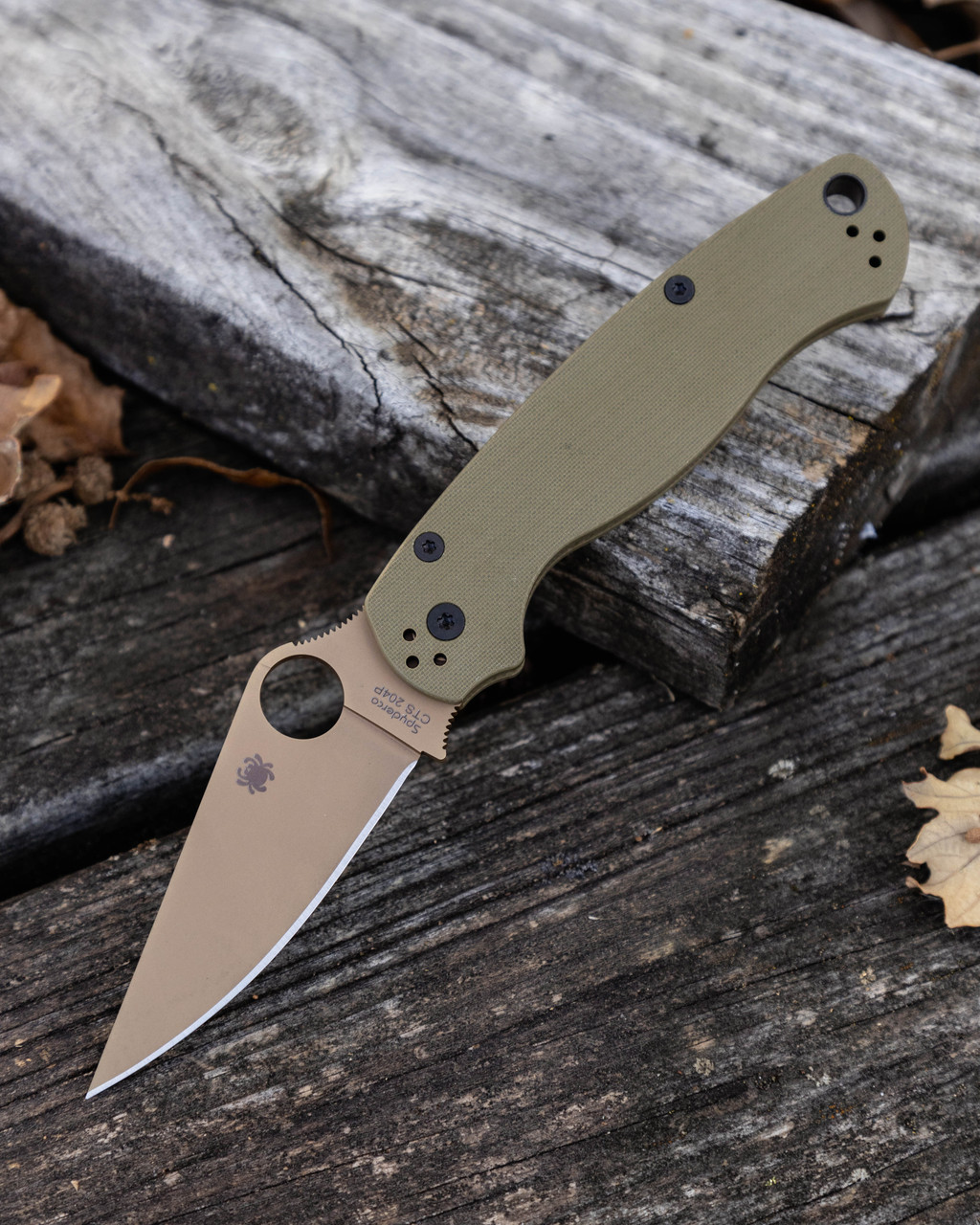Spyderco Paramilitary 2 REC Avocado $179.95