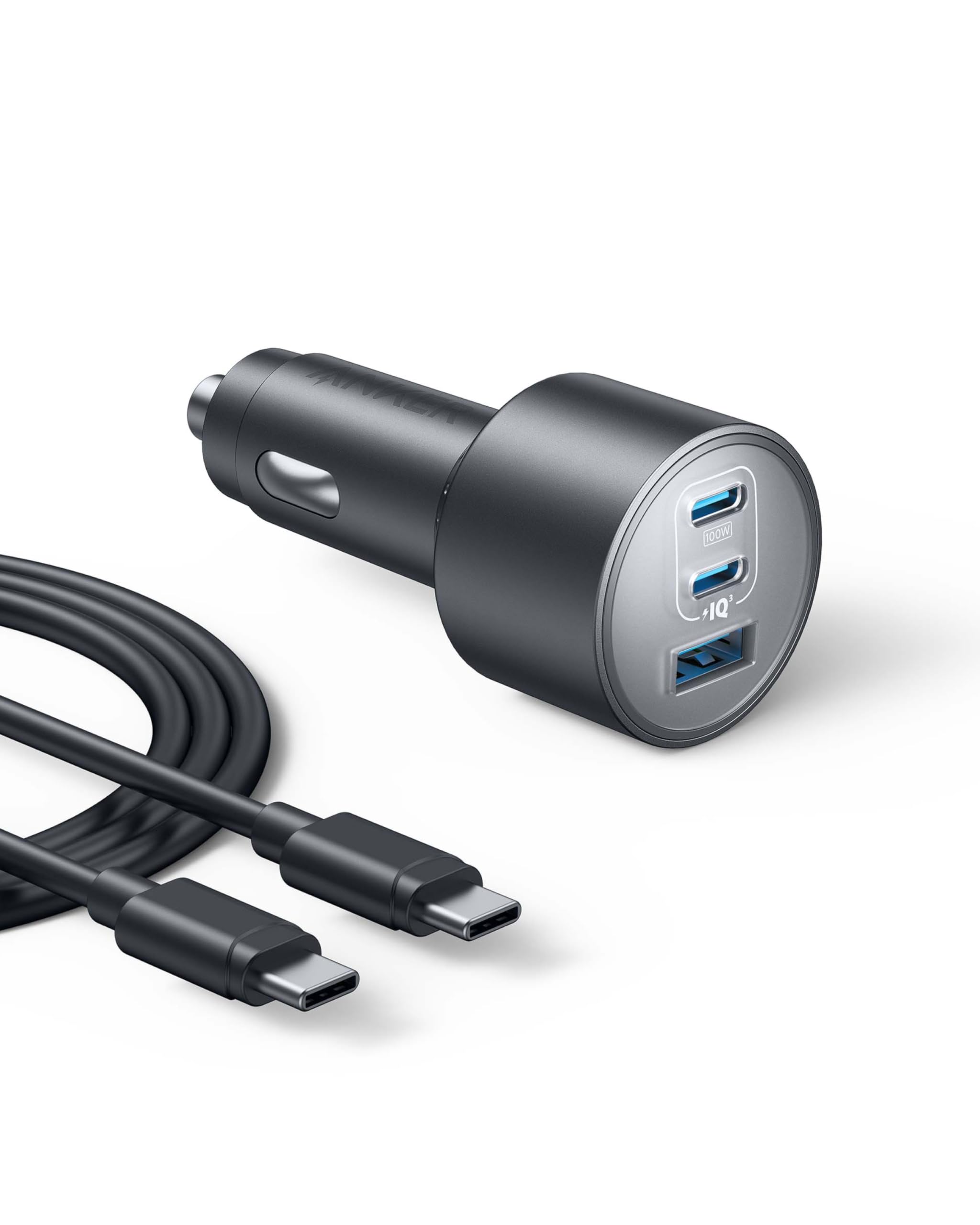 Anker USB-C Car Charger, 167.5W Type-C $39.99 at AnkerDirect via Amazon
