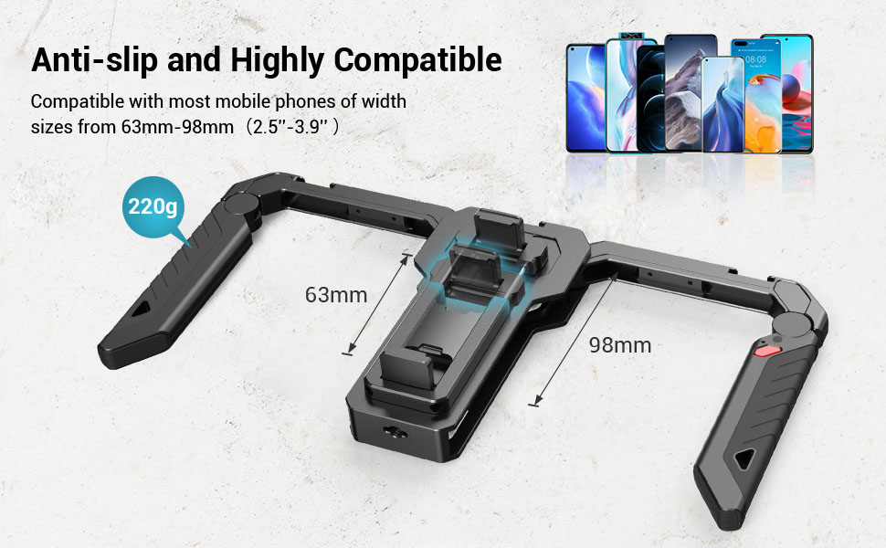 Wireless Control Foldable Smartphone Stabilizer Rig for Phones - $36.99
