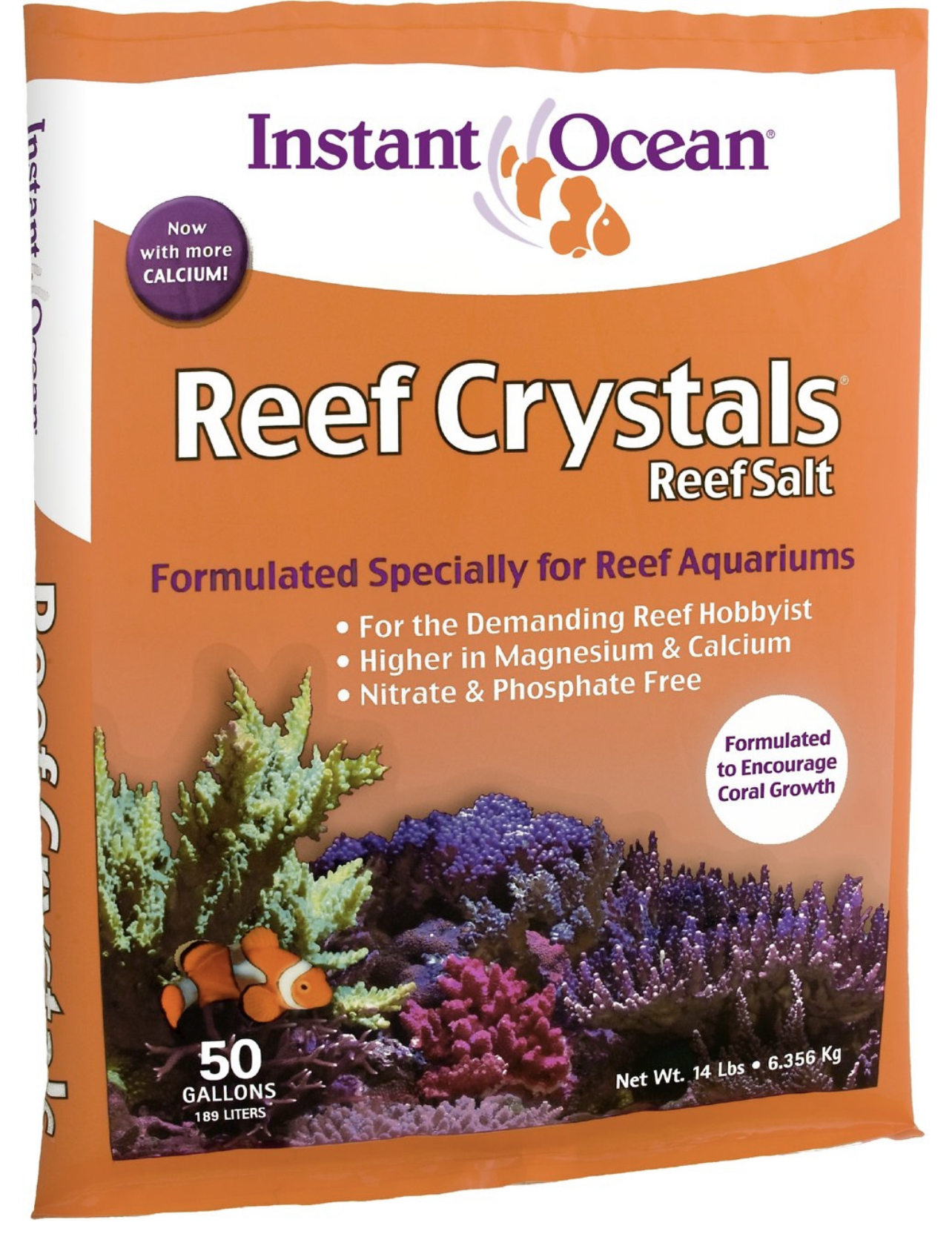 Instant Ocean reef crystals 50 gallon mix $7.63