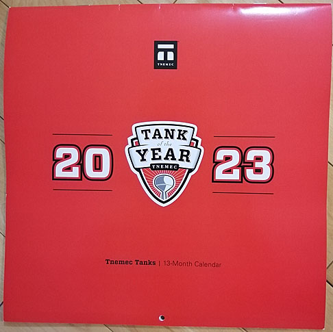 Free 2024 Tank of the Year Calendar (from TNEMEC)