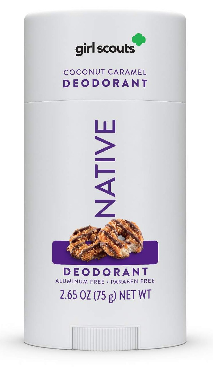 Native Limited Edition Girl Scout Coconut Caramel Cookie Deodorant - 2 ...