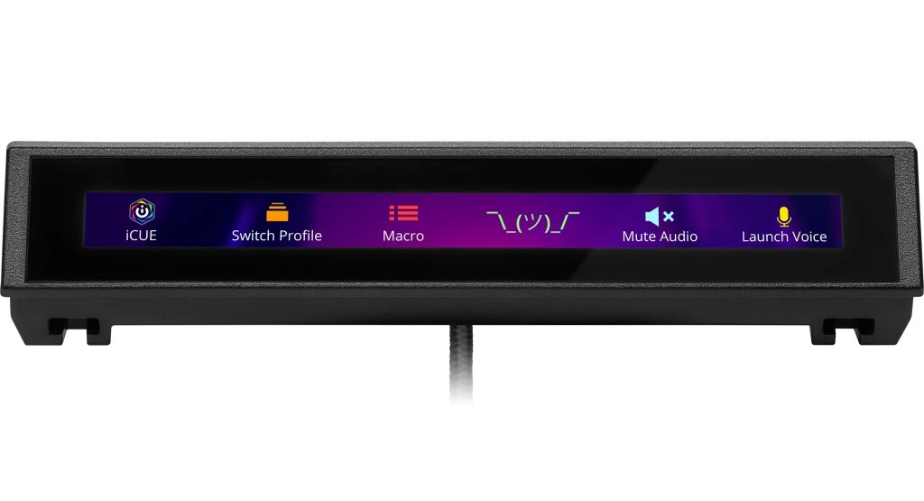 Corsair iCUE NEXUS Companion Touch Screen System Monitor $50 + Free ...