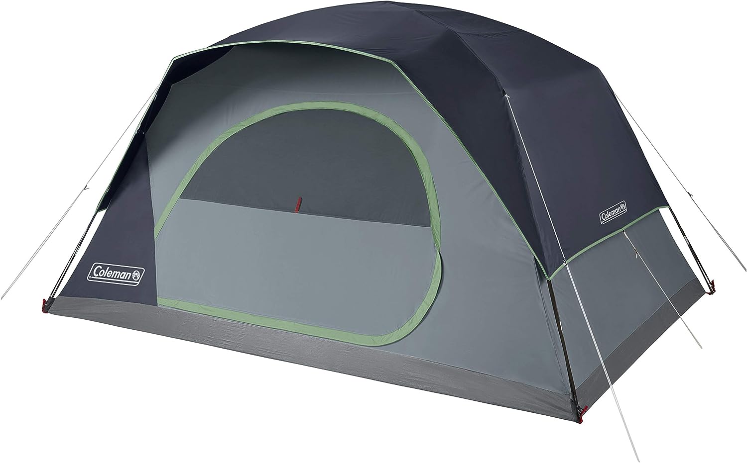 Coleman Skydome Camping Tent, 8 Person Family Dome Tent with 5 Minute ...