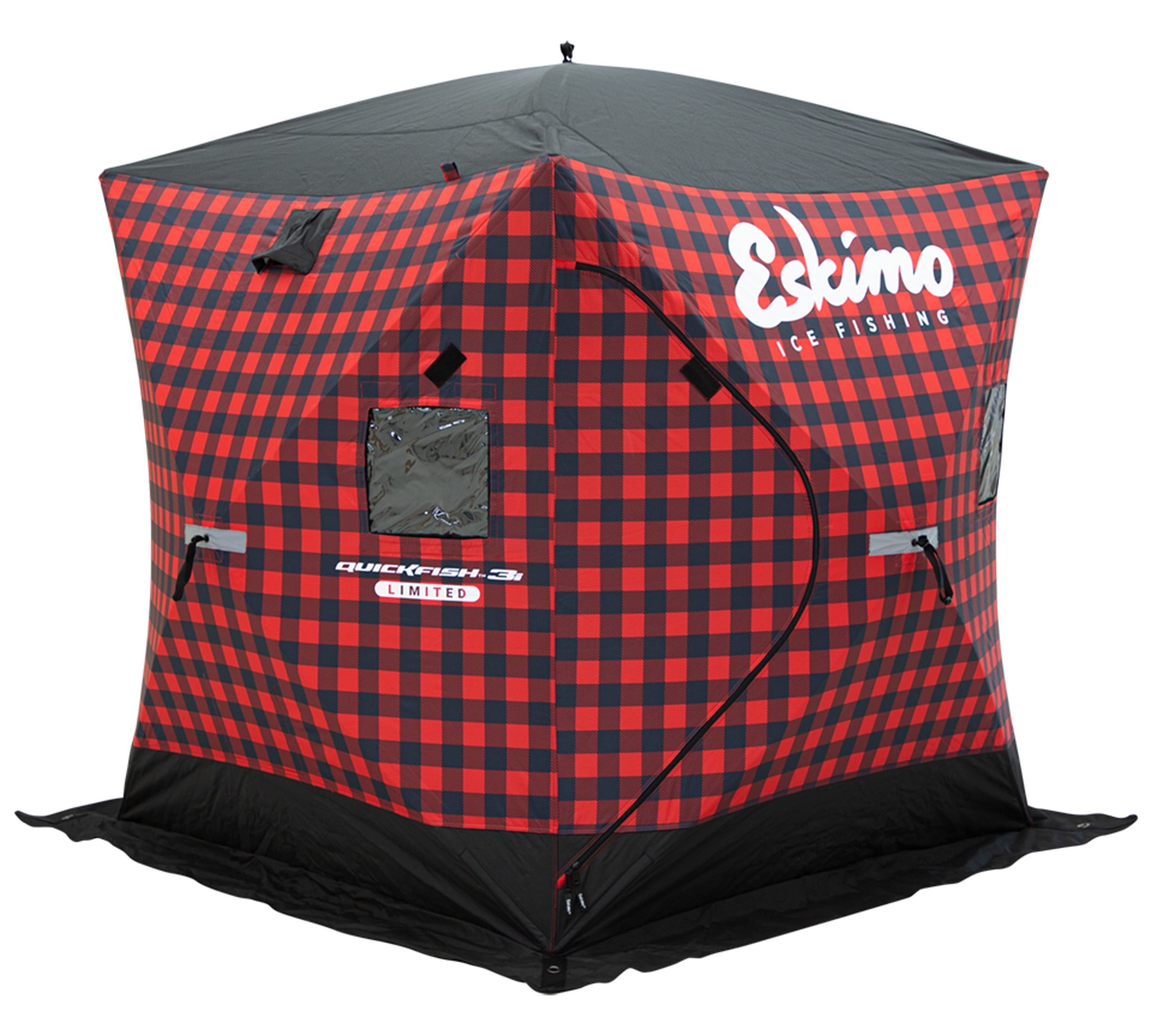 3-Person Eskimo QuickFish 3i Insulated Pop-Up Portable Fishing Shelter