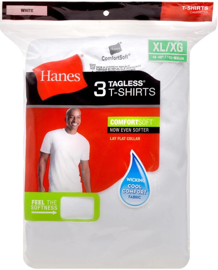 Hanes 3-Pack T-shirt’s at ShopRite - $6.99