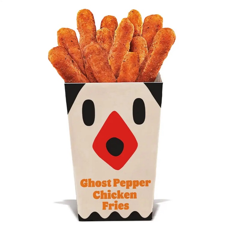 Burger King Restaurant: 4-Piece Ghost Pepper Chicken Fries