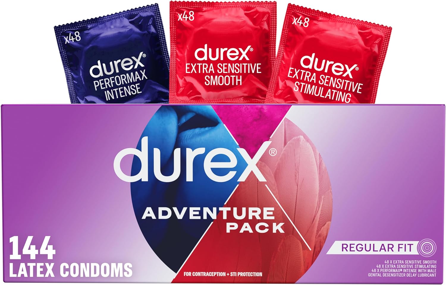 Prime Members: 144-Ct Durex Condoms Variety Pack