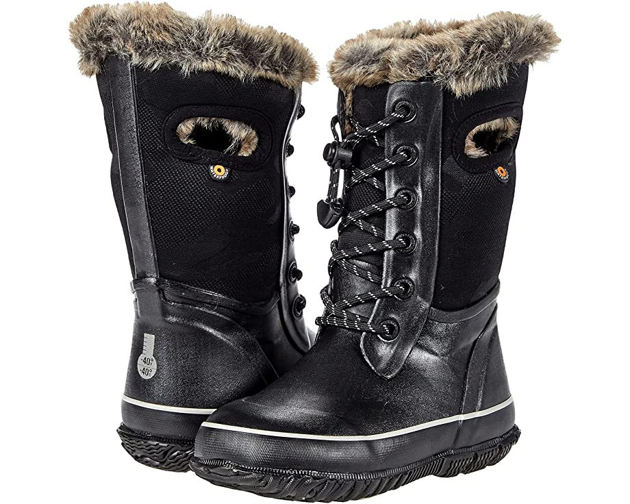 Bogs Kids' Arcata Tonal Camo Waterproof Winter Snow Boots (Black or ...