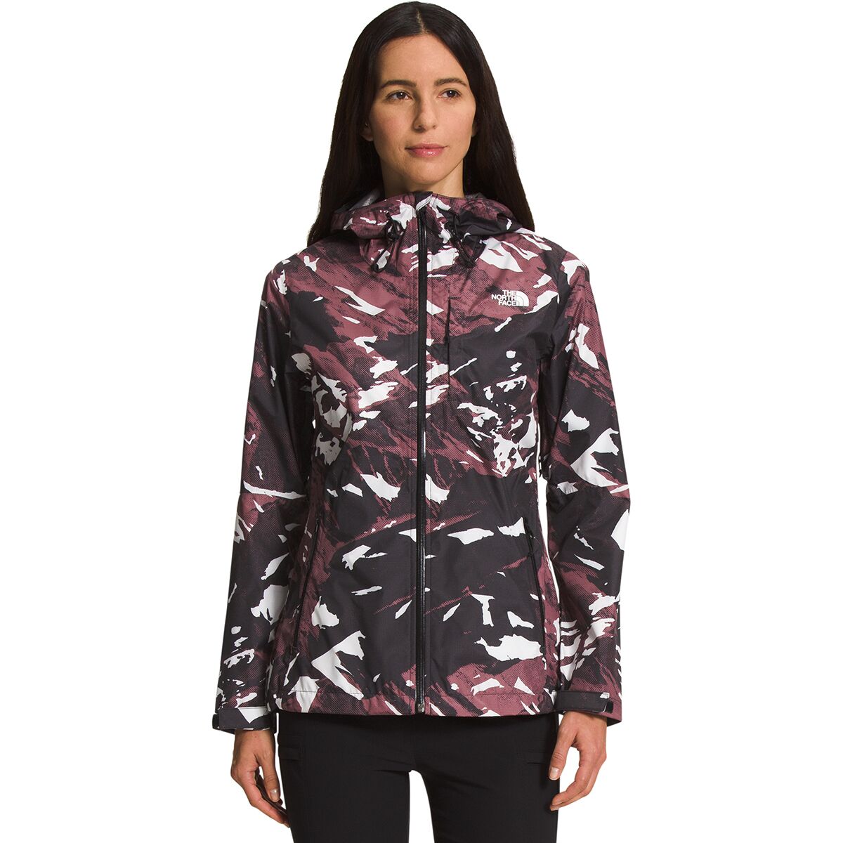 The North Face Women's Alta Vista Printed Waterproof Jacket (2 Colors ...