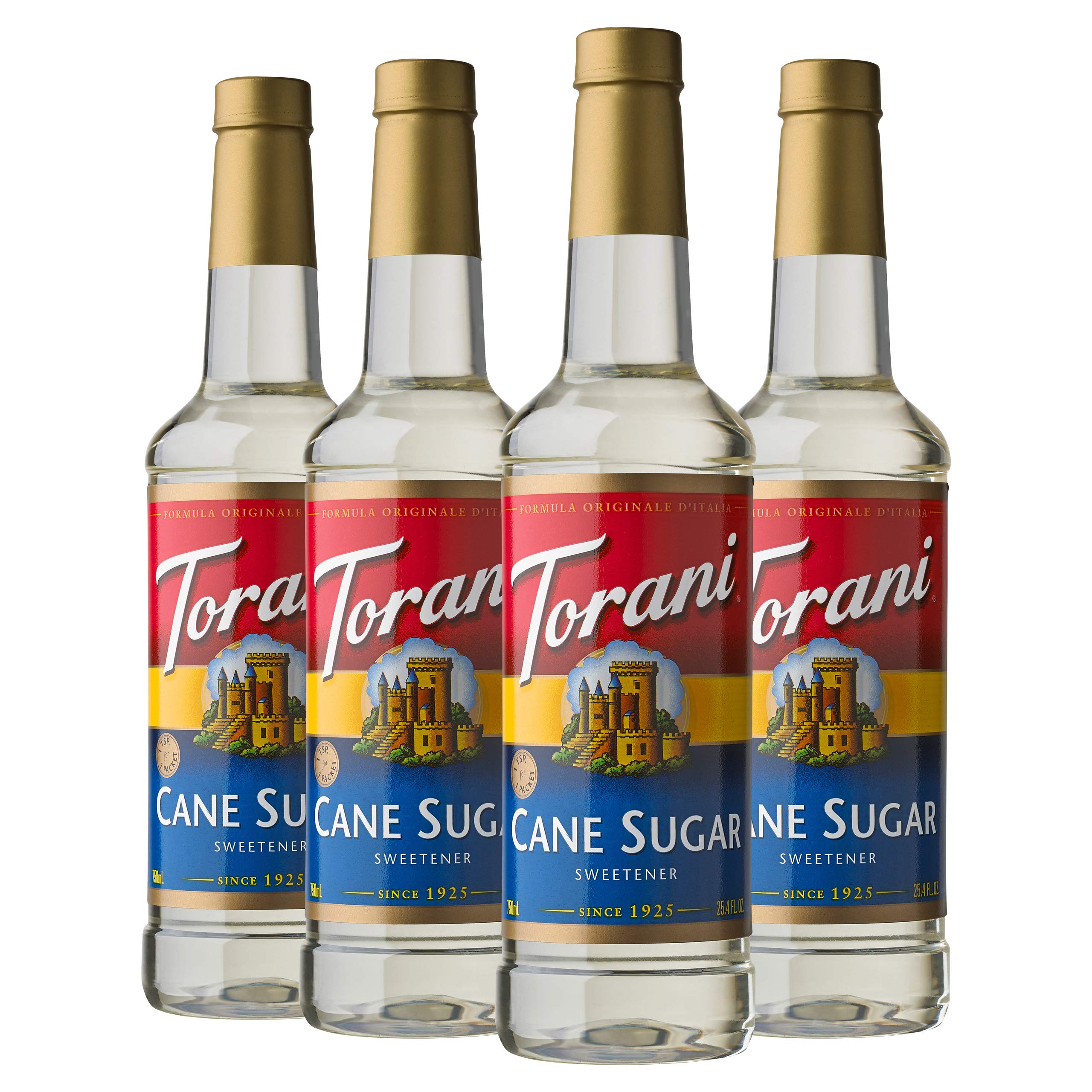 4-Pack 25.4-Oz Torani Syrup (Cane Sugar) $12.06 + Free Shipping w ...