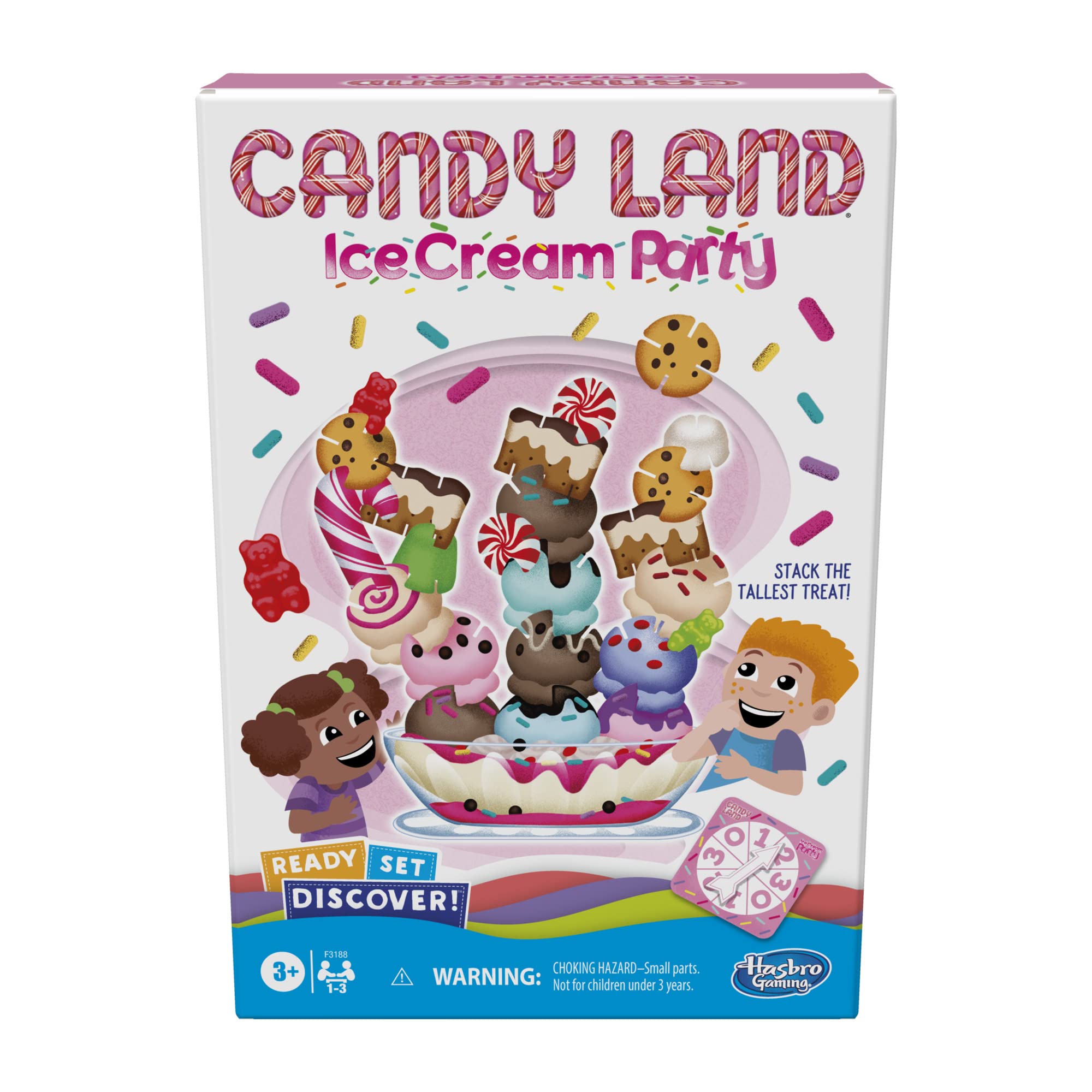 Hasbro Candy Land Ice Cream Party Game $7 + Free Shipping w/ Prime or ...