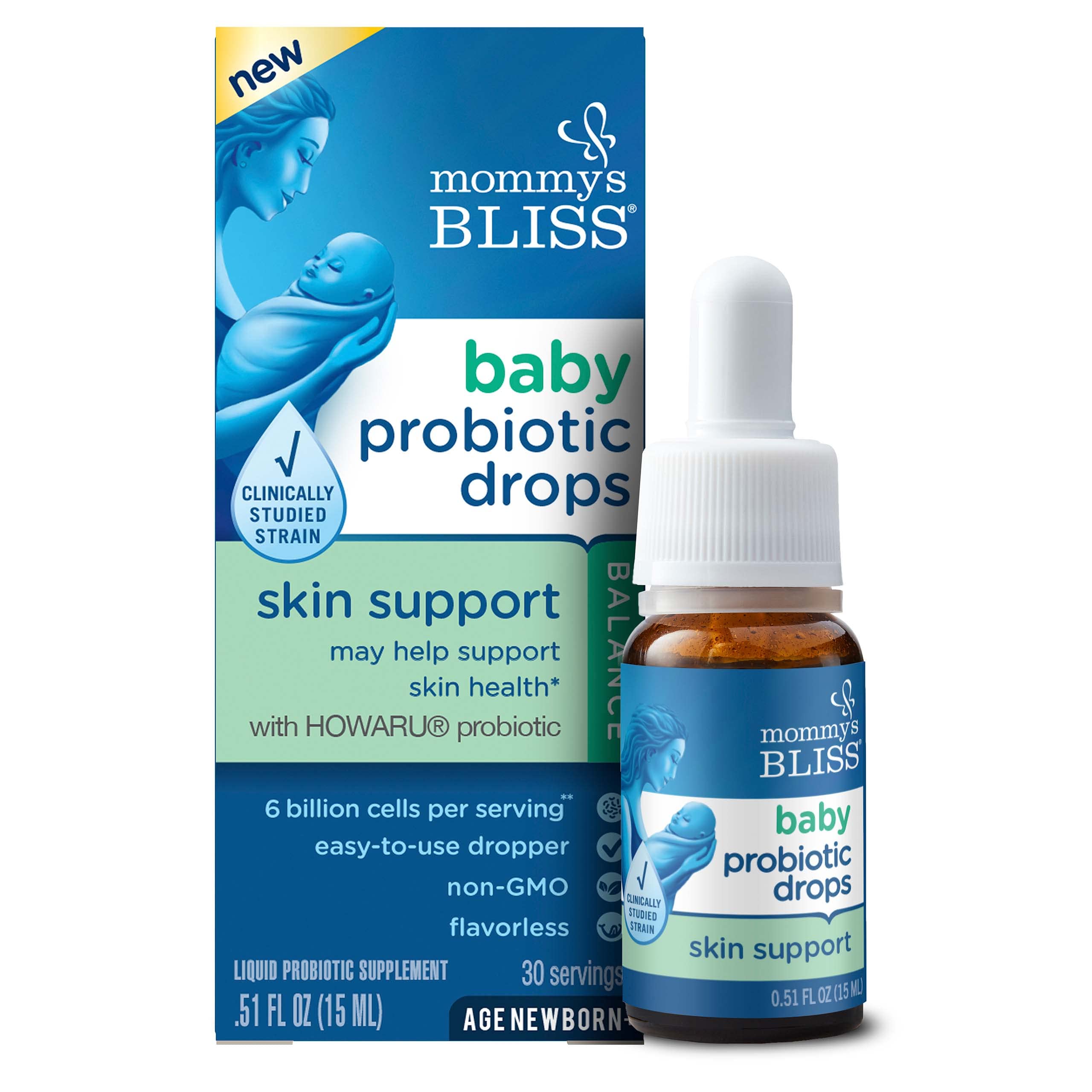30-Servings Mommys Bliss Baby Probiotic Drops $8.80 w/ S&S + Free ...