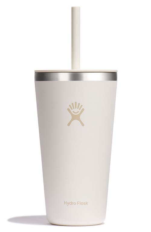 28-Oz Hydro Flask All Around Tumbler w/ Straw (Ivory) $22 + Free Shipping