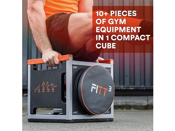 FITT Cube Compact Multi-Gym Workout Interval Training Machine w ...