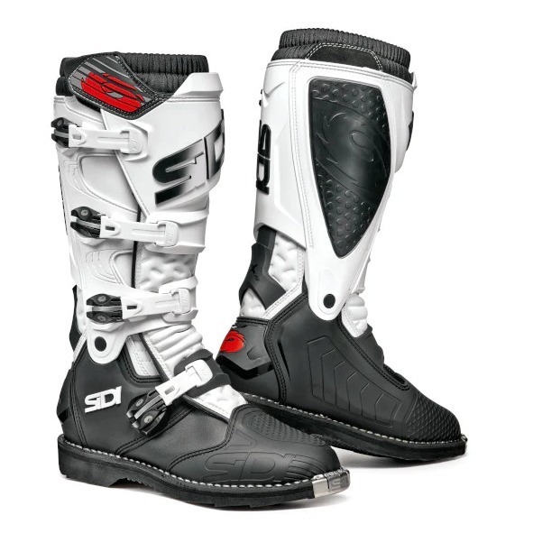 Sidi X-Power Men's Motorcycle Gear Boots (White/Black EU 42-47, US 8.5 ...