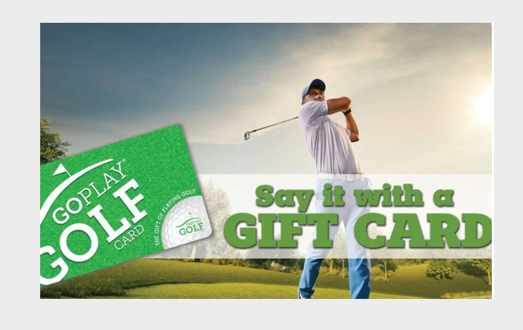 $50 Go Play Golf eGift Card (Email Delivery) $35