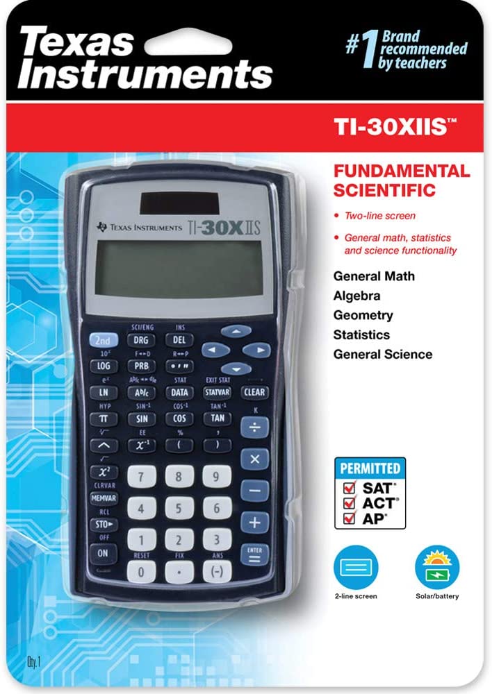 Texas Instruments TI-30XIIS Scientific Calculator $9.99