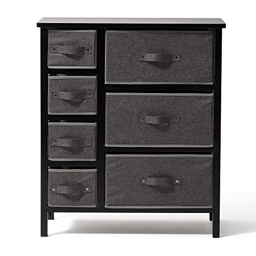 Edenbrook 7 Drawer Storage Organizer (Black) on Sale for 28.03 + Free ...