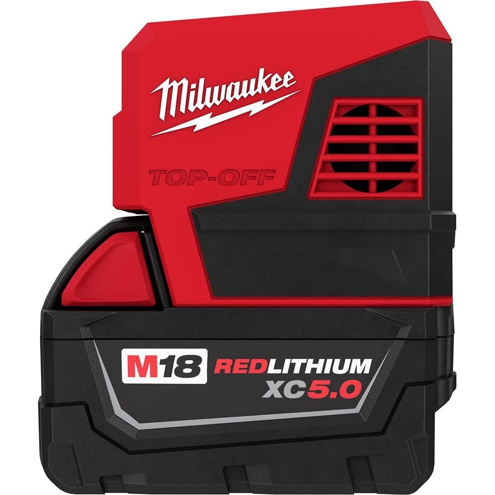 Milwaukee M18 Top-Off 175W Power Supply w/ 5.0 Ah Battery