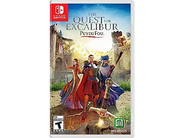 The Quest for Excalibur: Puy du Fou Game for Nintendo Switch $9.99 ...