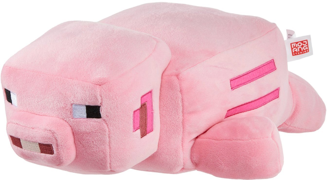 12" Minecraft Plush Pig Toy