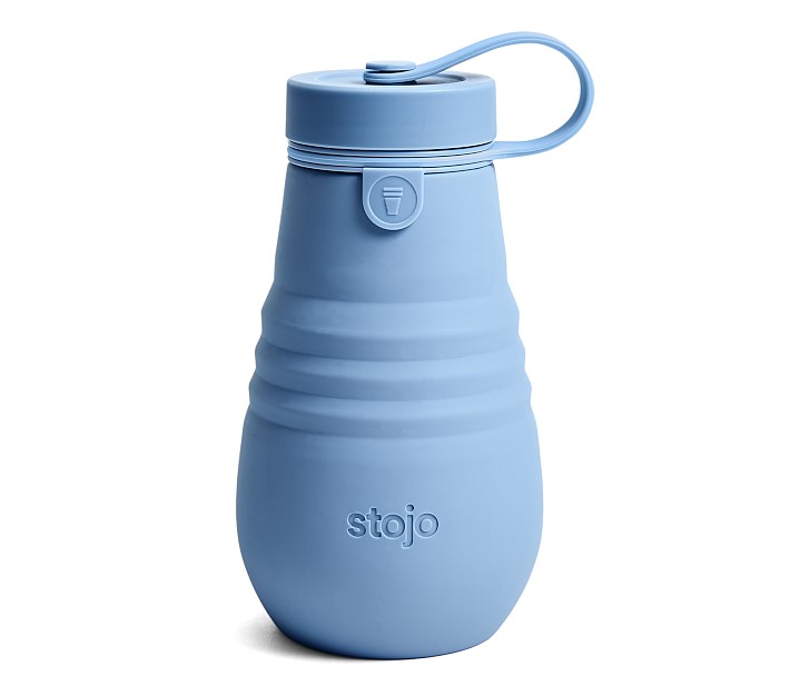 14-Oz Stojo Jr. Collapsible Water Bottle (Steel Blue) $9.99, Stojo Jr ...