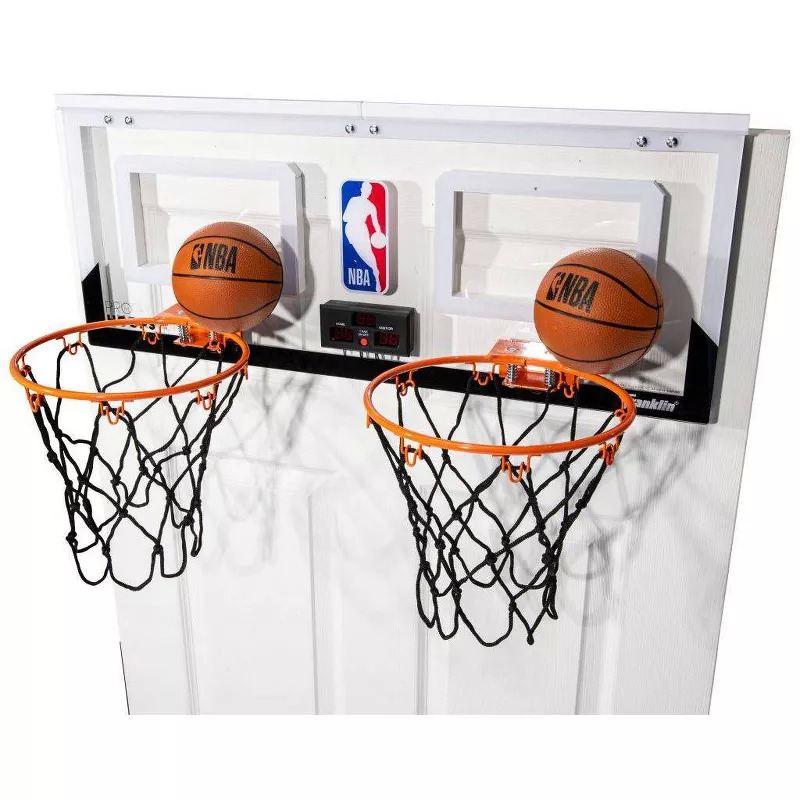 NBA Dual Shot Pro Hoops Over-the-Door Basketball Game
