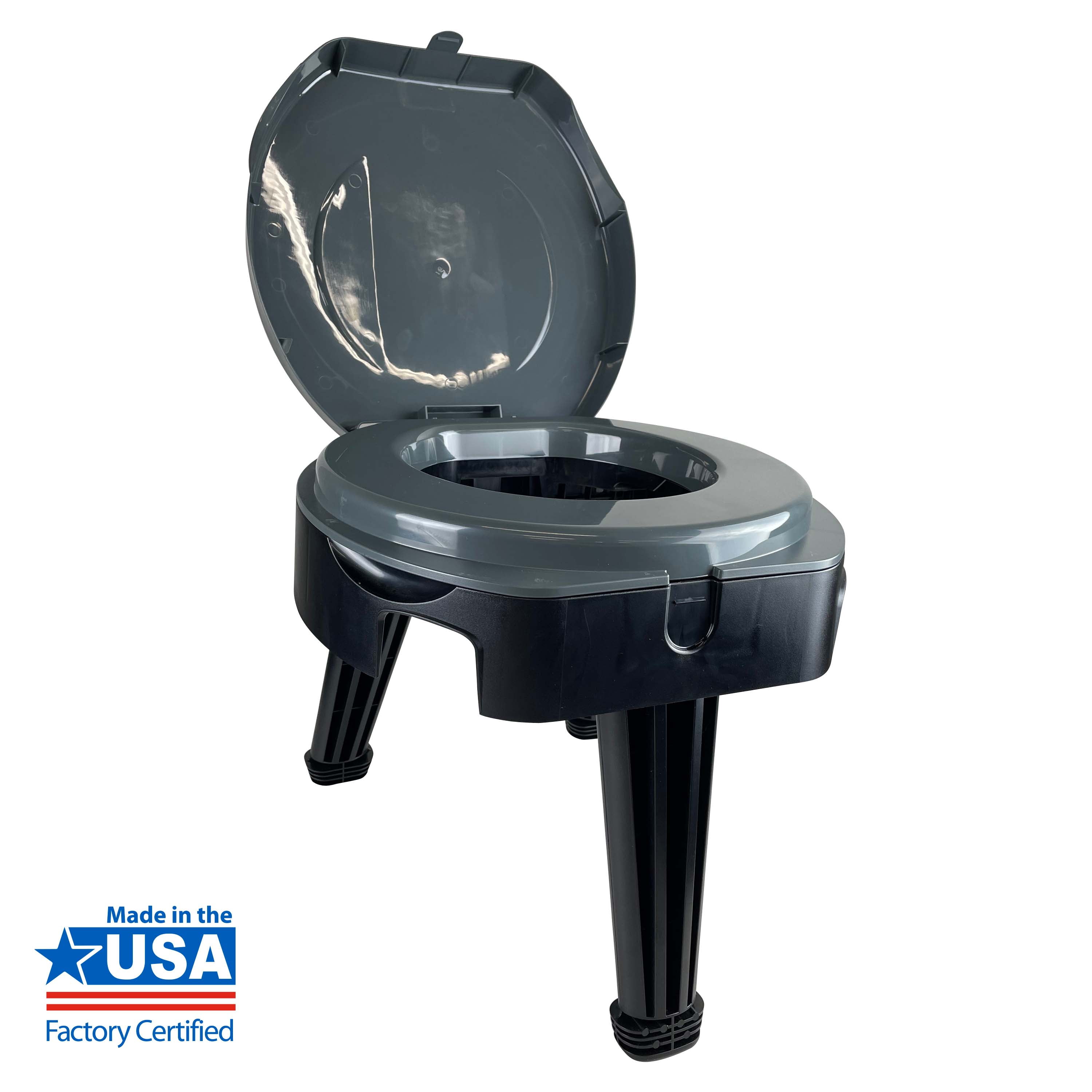 Ozark Trail Portable Folding Camp Toilet $18 + Free S&H w/ Walmart+ or $35+