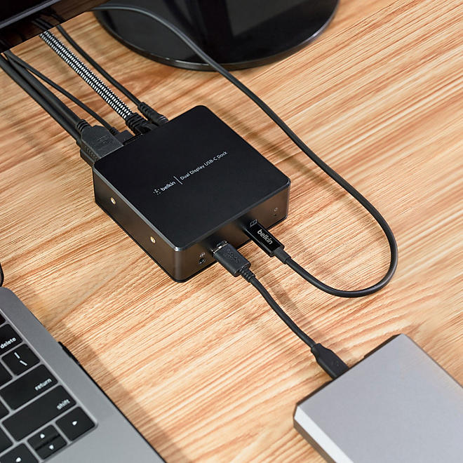 Sam's Club Members: Belkin USB-C Dual Display Docking Station ...
